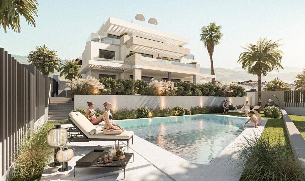 New Development, Estepona, Brand New Apartments, In Estepona, Andalusia ...