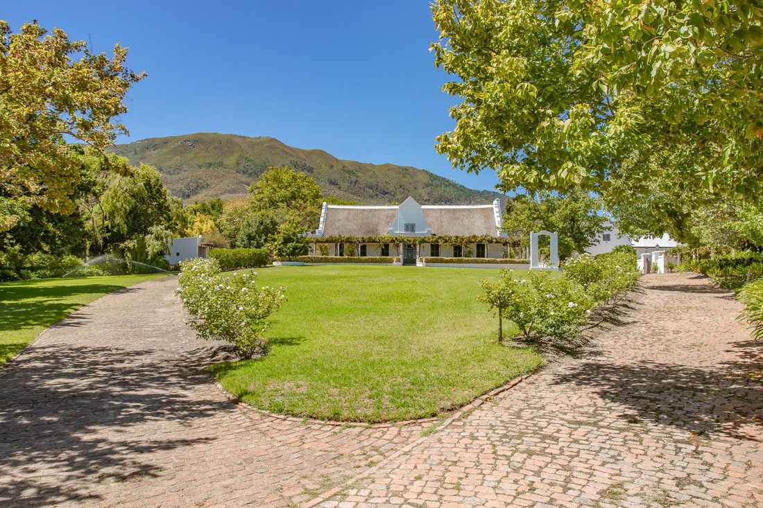 Historical Wine Estate For Sale In In Wellington, Western Cape, South ...