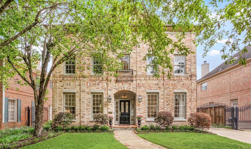 Wonderful West U Traditional Brick Home In Houston, Texas, United ...