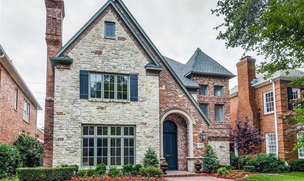 Wonderful Traditional Custom Home In University In Dallas, Texas ...