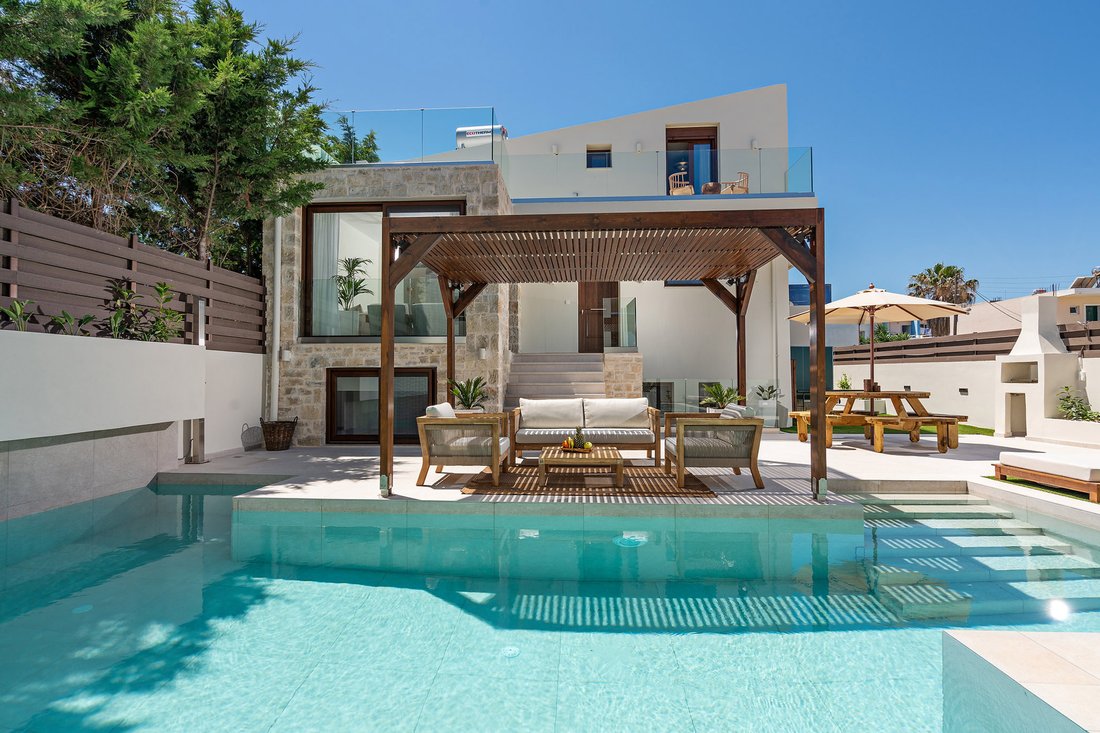 3 Fabulous Villas 100m From Beach With Private Pools In Crete, Greece ...