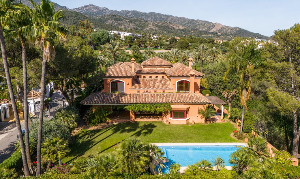 Exquisite Andalusian Manor Nestled Within A In Marbella, Andalusia ...