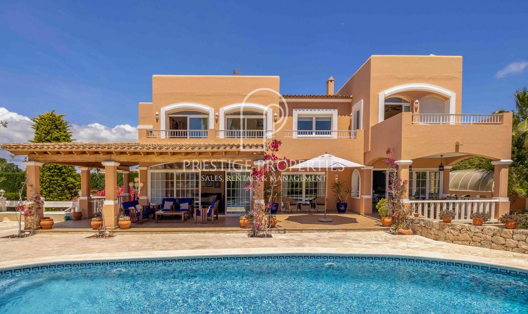 Charming 5 Bedroom Family In Santa Eularia Des Riu, Balearic Islands ...