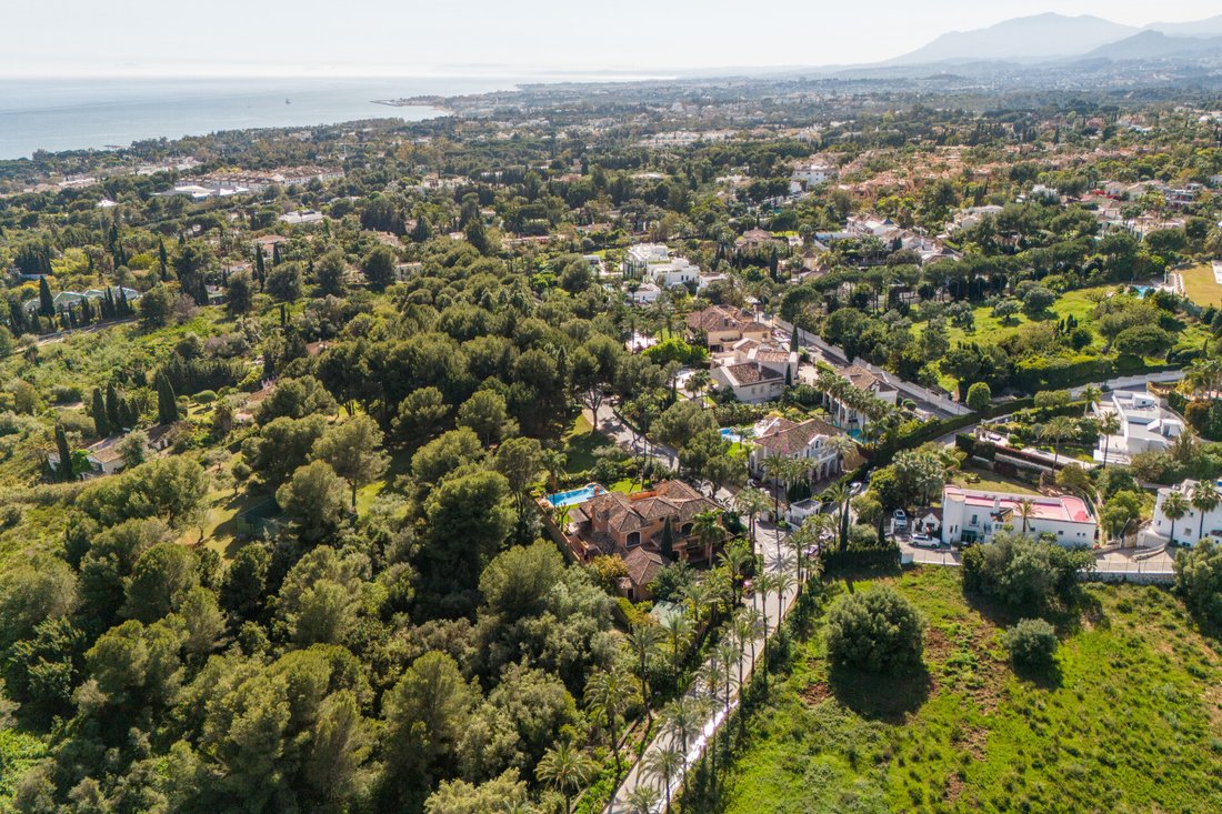 Exquisite Andalusian Manor Nestled Within A In Marbella, Andalusia ...