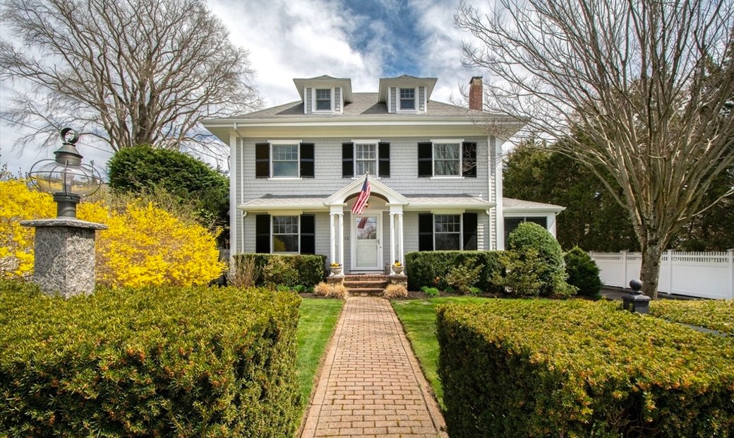 Stunning Hip Roof Colonial In Cohasset, Massachusetts, United States ...