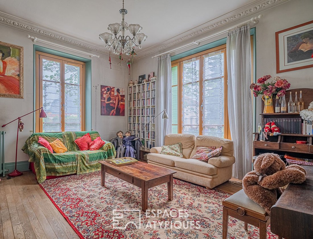 Bourgeois House And Its Garden In The In Grenoble, Auvergne Rhône Alpes ...