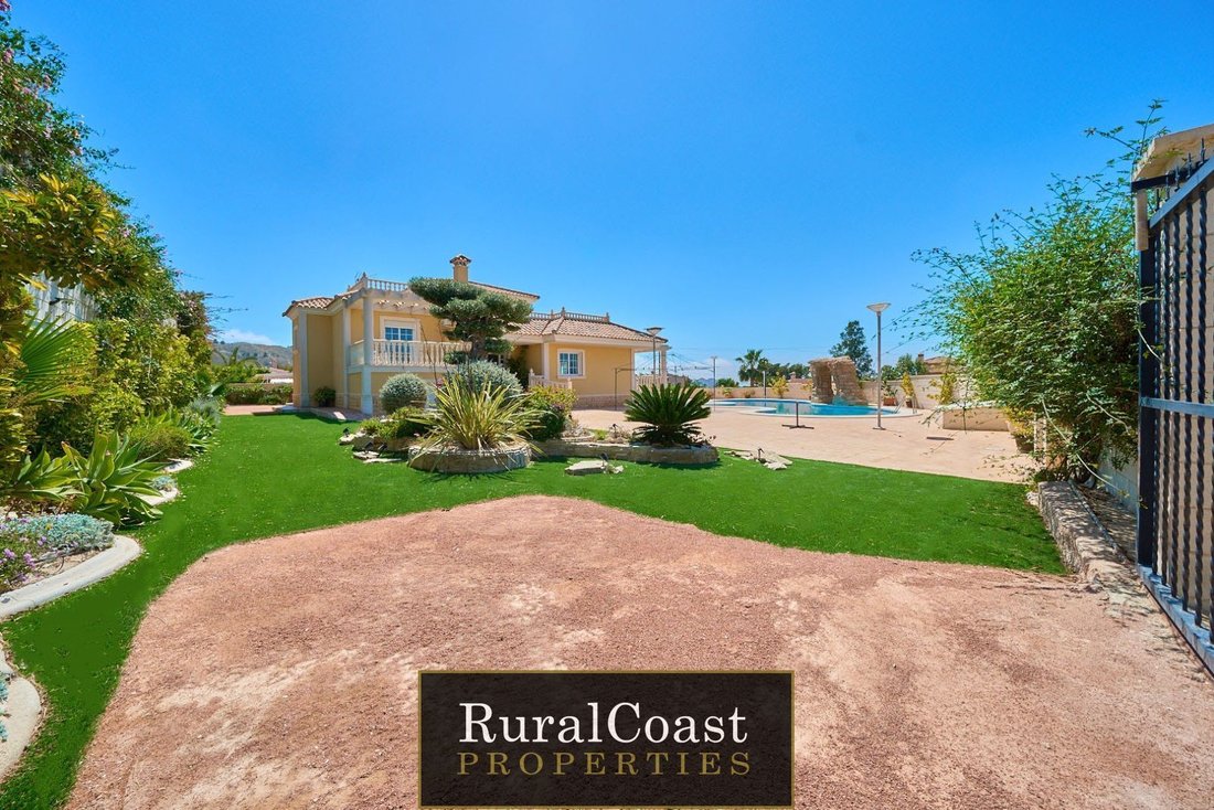 Busot Detached House In Busot, Valencian Community, Spain For Sale ...