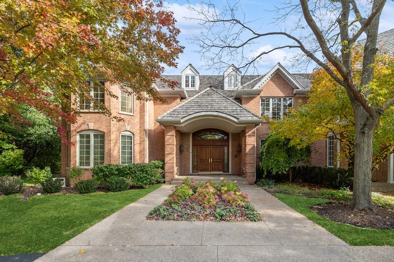 Beauté Traditionnelle Sur Une Vaste Dans Shields Township, Illinois ...