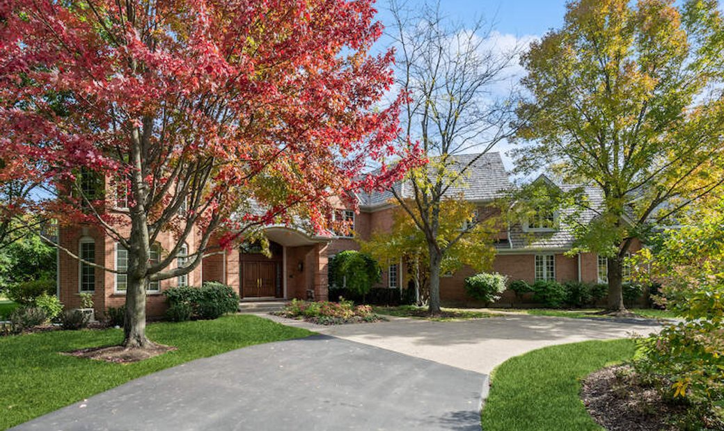 Beauté Traditionnelle Sur Une Vaste Dans Shields Township, Illinois ...