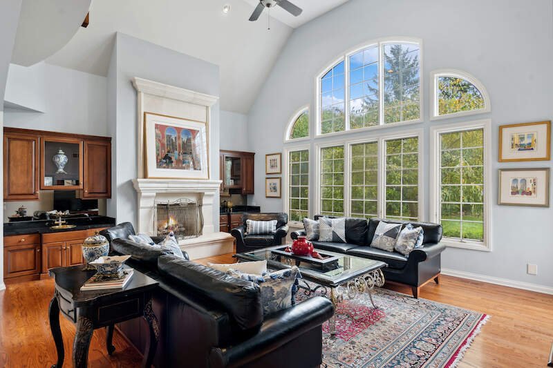 Beauté Traditionnelle Sur Une Vaste Dans Shields Township, Illinois ...