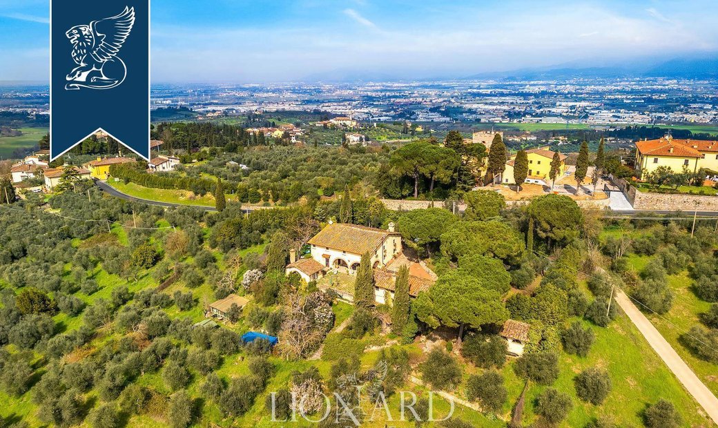 Tuscan Villa With Pool For Sale On Florence's In Lastra A Signa ...