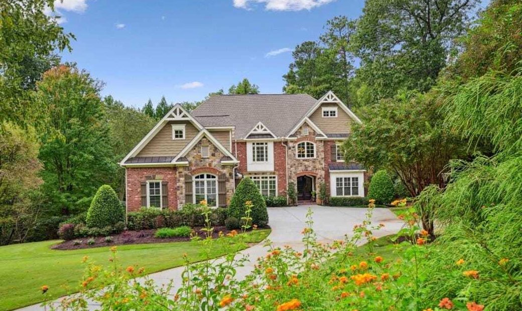 Exquisite Home On A Private Corner Lot In Atlanta, Georgia, United ...