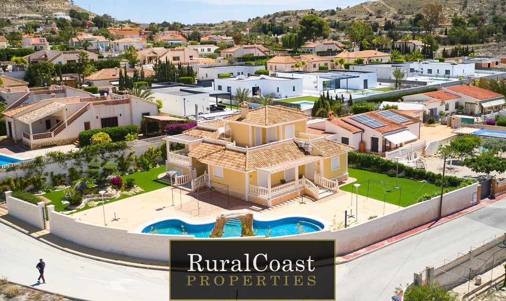 Busot Detached House In Busot, Valencian Community, Spain For Sale ...