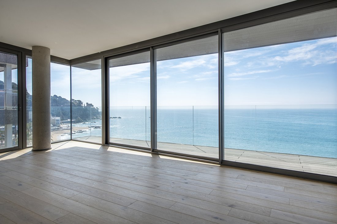 Seafront Penthouse In New Development In In Lloret De Mar, Catalonia ...