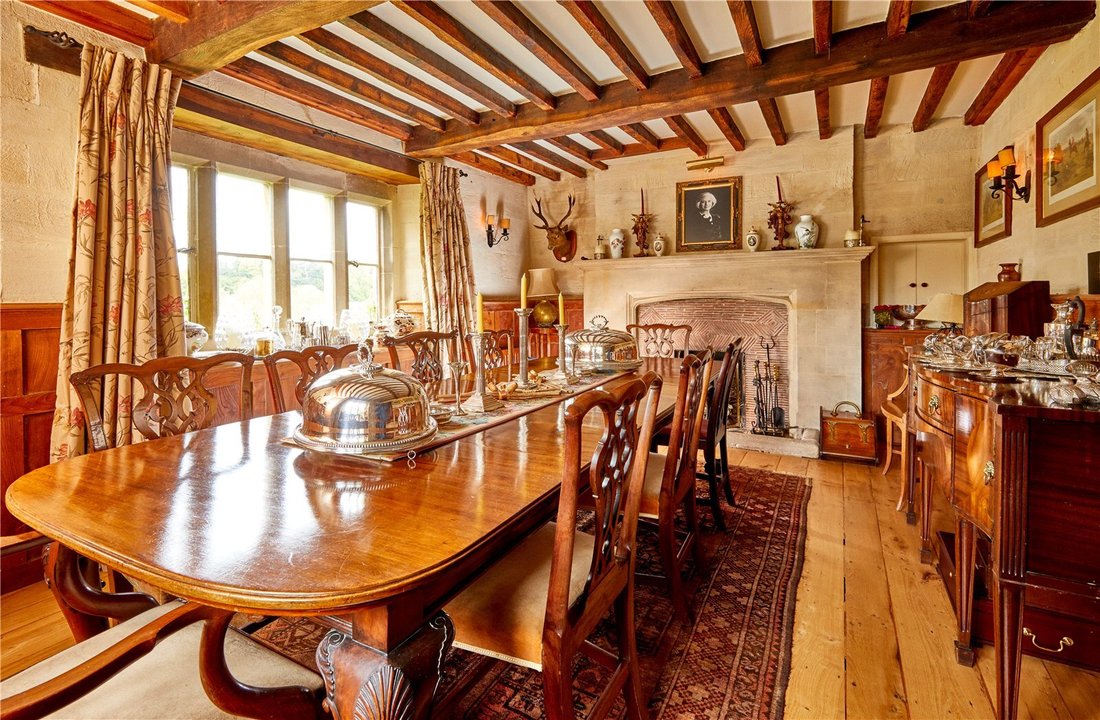 Haus, Bibury, Cirencester, In Bibury, England, Vereinigtes Königreich ...