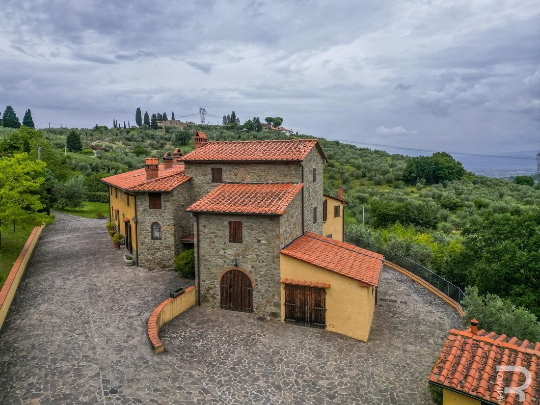 Renovated Rustico With A View Of Florence In Artimino, Tuscany, Italy ...