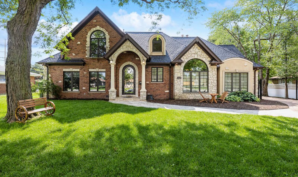 Custom Brick Home With Resort Inspired In La Grange, Illinois, United ...