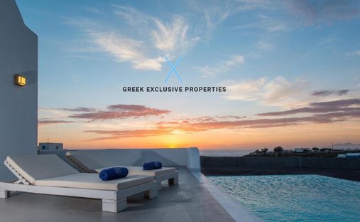 Luxus ozeanblick anwesen zu verkaufen in Thira, Aegean, Griechenland ...