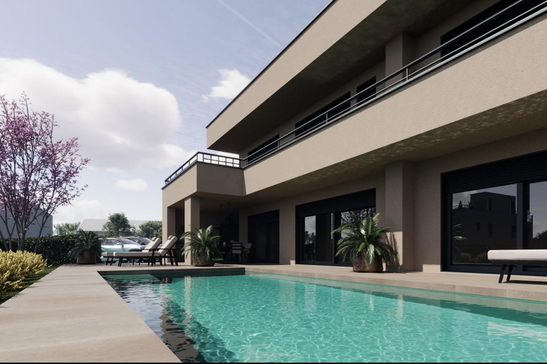 Poreč, Modern Luxury Villa With Panoramic In Baderna, Istria County ...