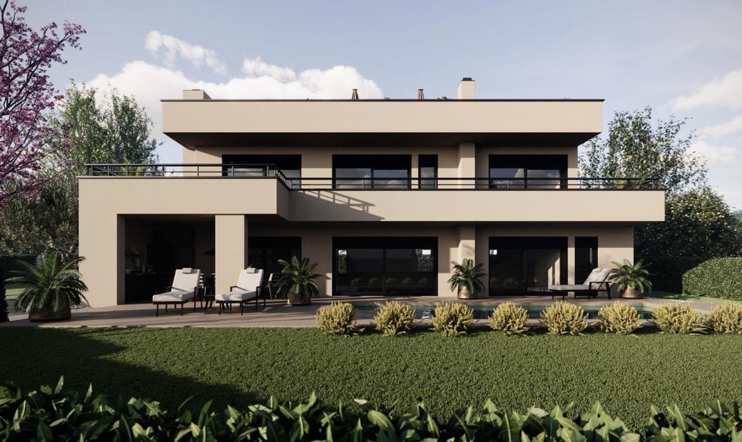 Poreč, Modern Luxury Villa With In Baderna Mompaderno, Istria County ...