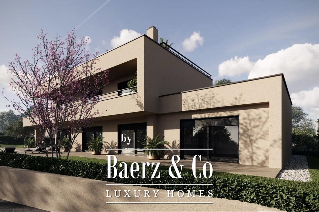 Poreč, Modern Luxury Villa With Panoramic In Baderna, Istria County ...