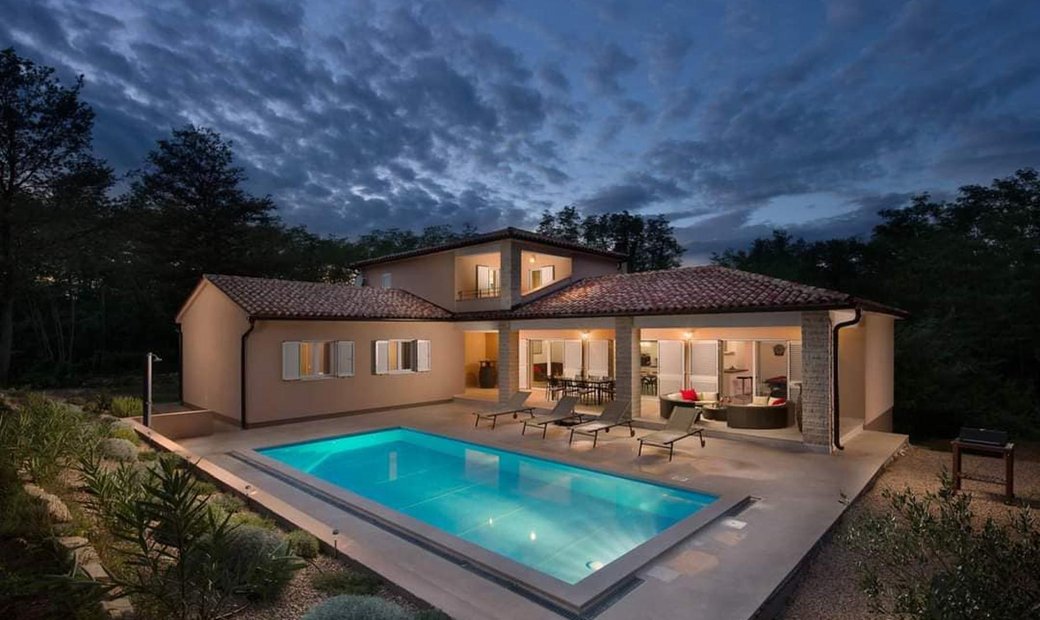 Labin, šumber, Beautiful Secluded House In Santalezi, Istria County ...