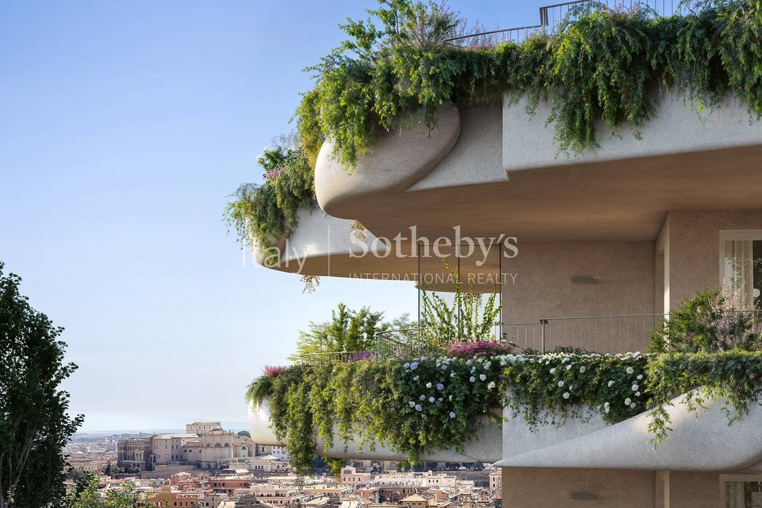 Terrazze Fedro Four Rooms Apartment With View In Rome, Lazio, Italy For ...