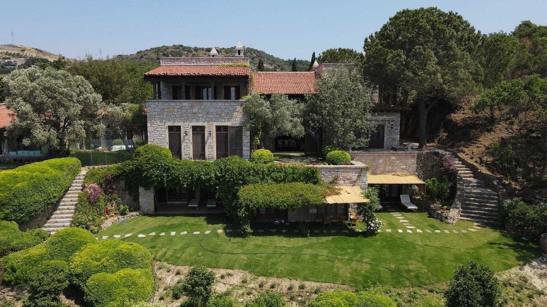 This Stunning Estate Is Nestled On 10.000m2 Of Prime In Bodrum, Muğla ...