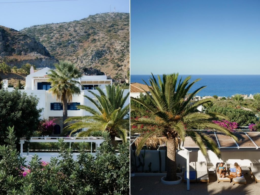 Cycladic Style Villa Of 13 Apartments With Pool, Garden And Cafe/Bar ...
