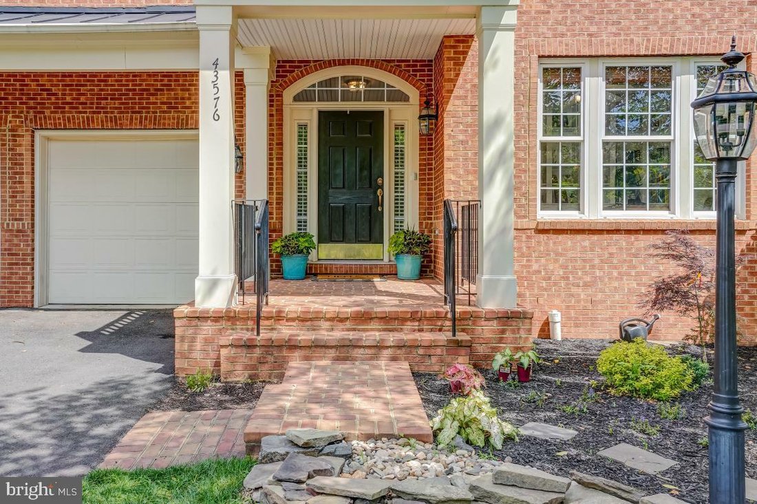 Stately Brick Front Colonial In Highly In Leesburg, Virginia, United ...