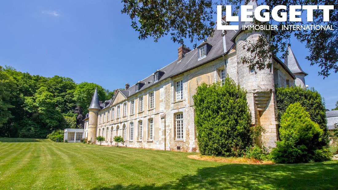 Magnificent 15th Century Castle Built In The In Pont Audemer, Normandy ...