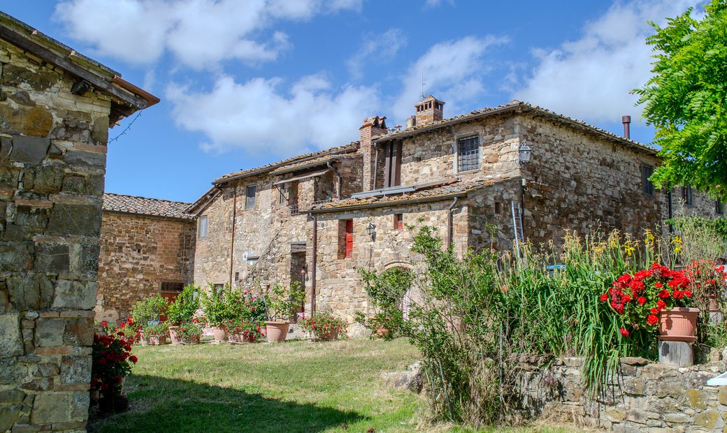 Charming Stone House Of The 13th Century In Badia A Passignano, Tuscany ...