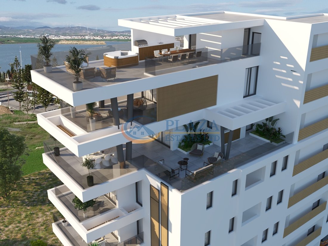 New Luxury Whole Floor Apartment With A Sea View In Larnaca, Larnaca ...