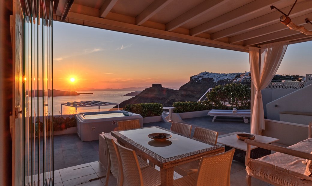 Caldera Vista In Thira, Aegean, Greece For Sale (14331724)