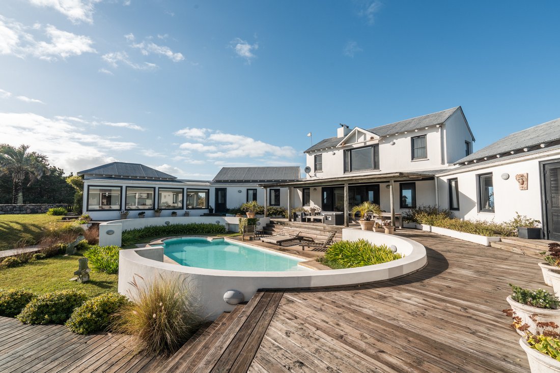 Elegant Oceanfront Home With In Las Garzas, Rocha Department, Uruguay ...