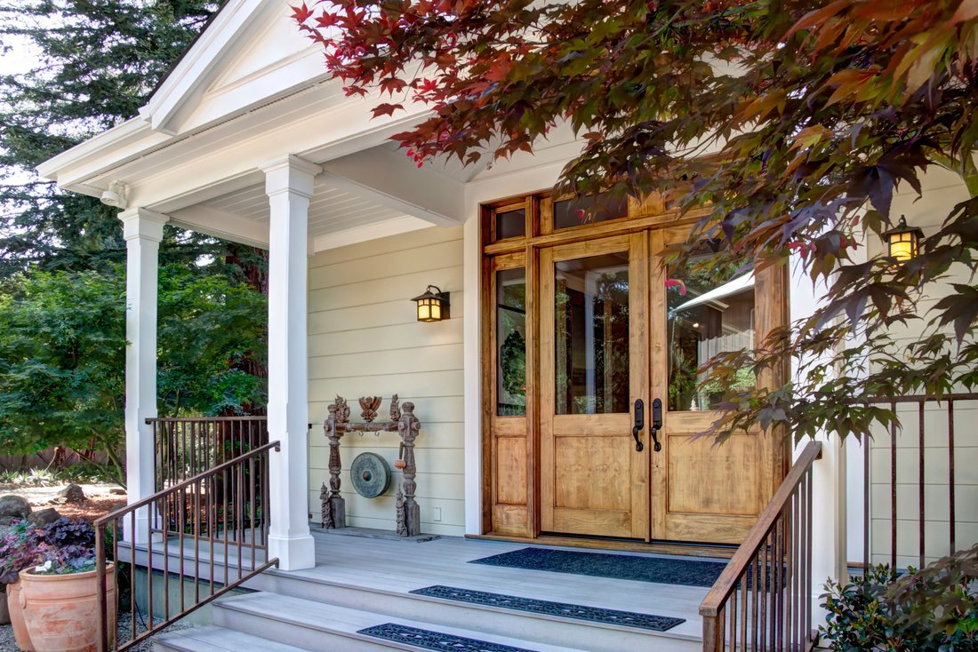 Quintessential Farmhouse Vineyard Estate In Napa, California, United ...