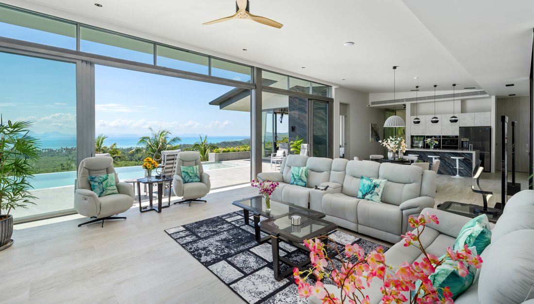 Ultra Luxury 5 Bed Sea View Designer Villa In Koh Samui, Surat Thani ...