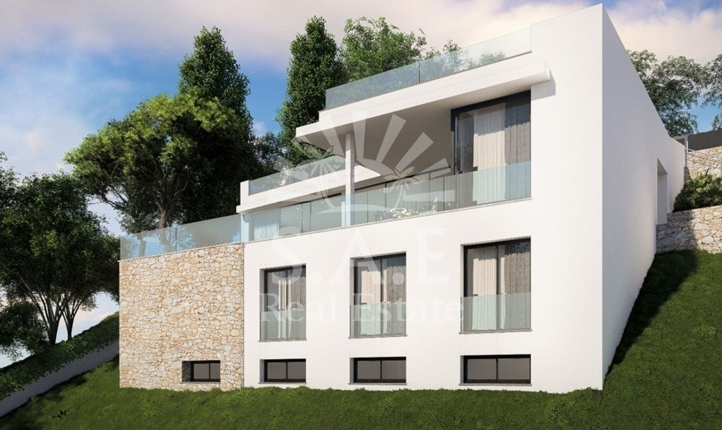 Costa Den Blanes: New Building In Costa D'en Blanes, Balearic Islands ...