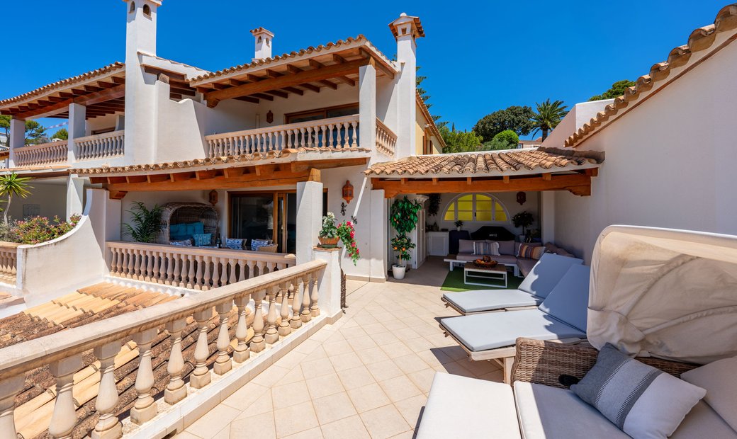 Duplex Penthouse In A Mediterranean Complex In Peguera, Balearic ...