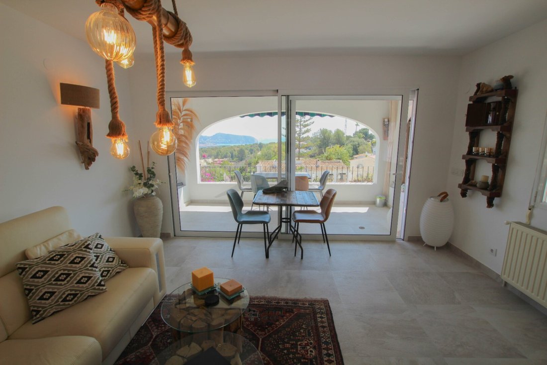 House With Sea Views And Community Pool, In Moraira, Valencian ...