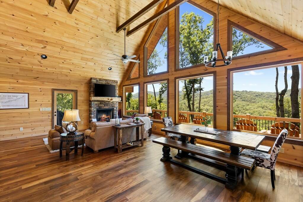 Forest View Cabin In Aska Adventure Area In Ellijay, Georgia, United ...