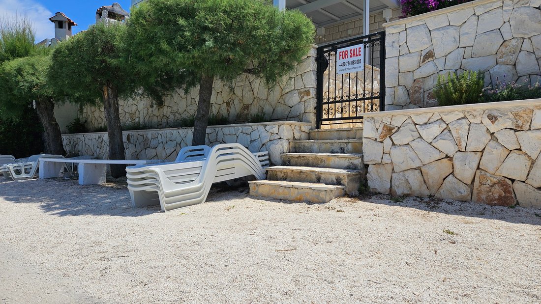 Villa At Mediterranean In Seget Vranjica, Split Dalmatia County ...