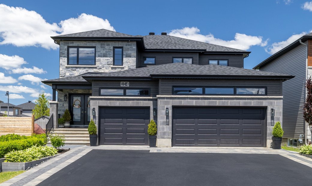 Step Into Luxury With This Custom Triple Car Garage In Russell, Ontario ...