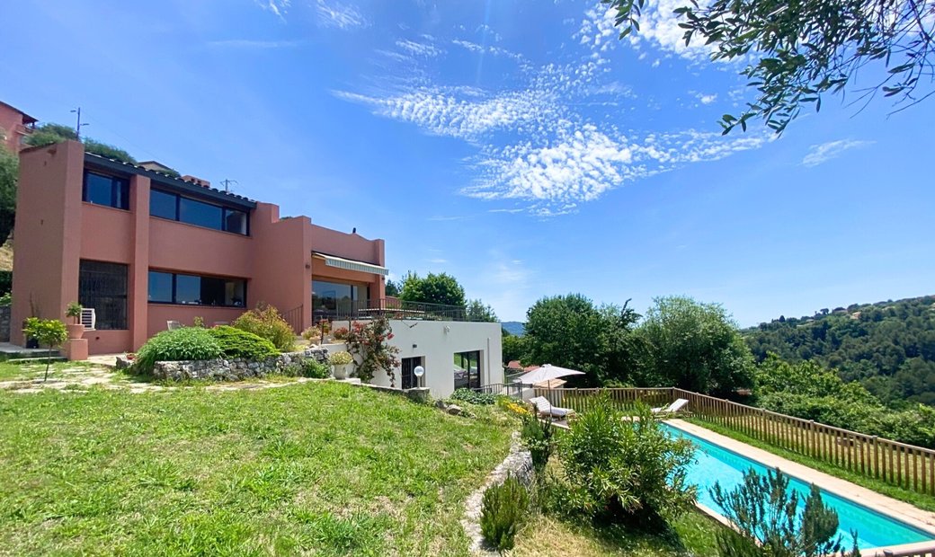 Falicon Modern Villa Of 222 Sqm In Falicon, Provence Alpes Côte D'azur ...
