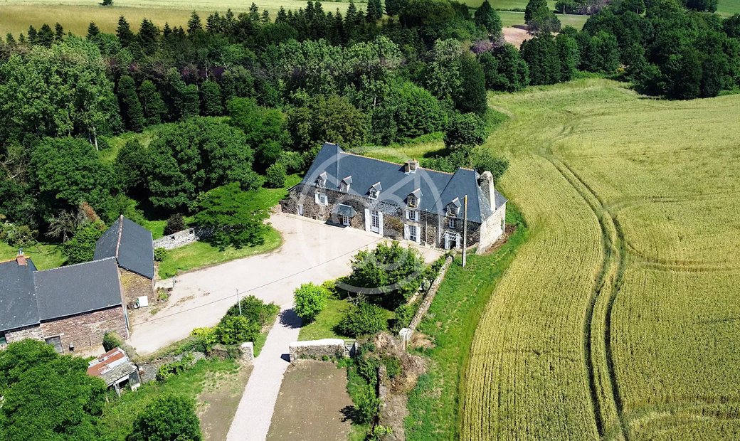 Breton Countryside Charming Manor In Iffendic, Brittany, France For ...