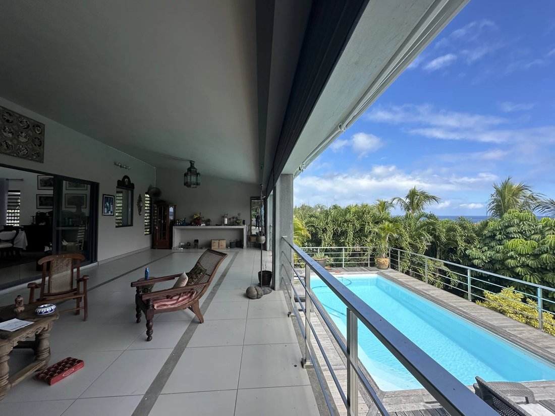 Tamarin House On The Mountain In Tamarin, Rivière Noire District ...