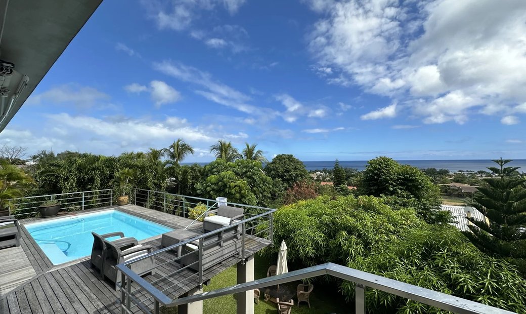 Tamarin House On The Mountain In Tamarin, Rivière Noire District ...