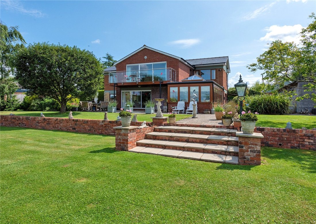 Haus, North Piddle, In North Piddle, England, Vereinigtes Königreich Zu ...