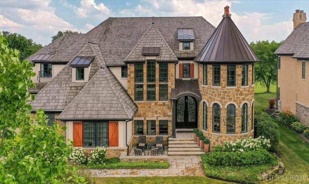 Magnificent Custom Built Masterpiece In Naperville, Illinois, United ...