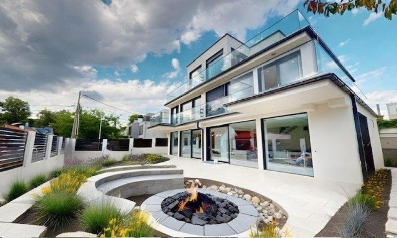Modern Villa With A Heated Swimming Pool, Walking In Vienna, Wien ...